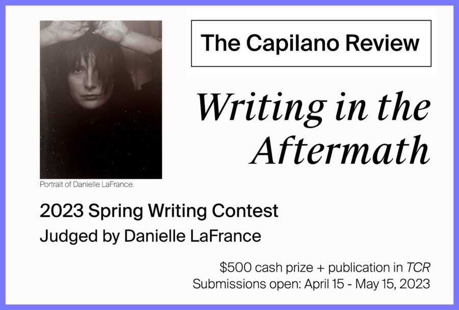 “Writing in the Aftermath:” 2023 Spring Writing Contest • The Capilano ...