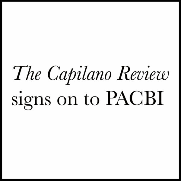 The Capilano Review signs on to PACBI • The Capilano Review