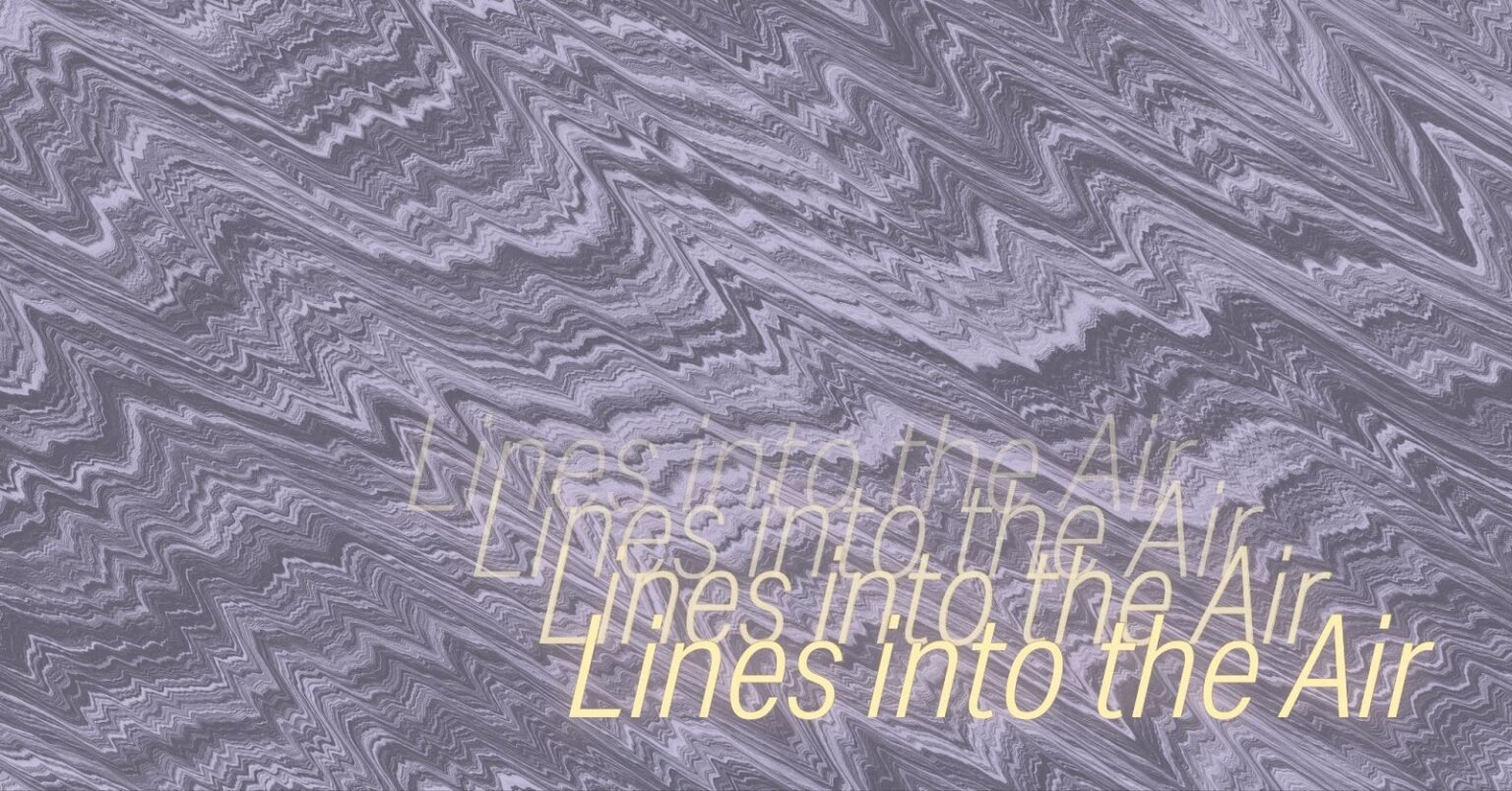 Lines into the Air: Writing Across Disciplines – The Capilano Review